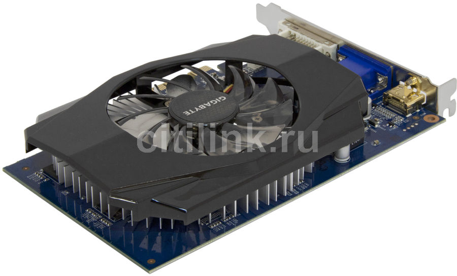 Характеристики Видеокарта GIGABYTE NVIDIA GeForce GT 430 512МБ DDR3 ...
