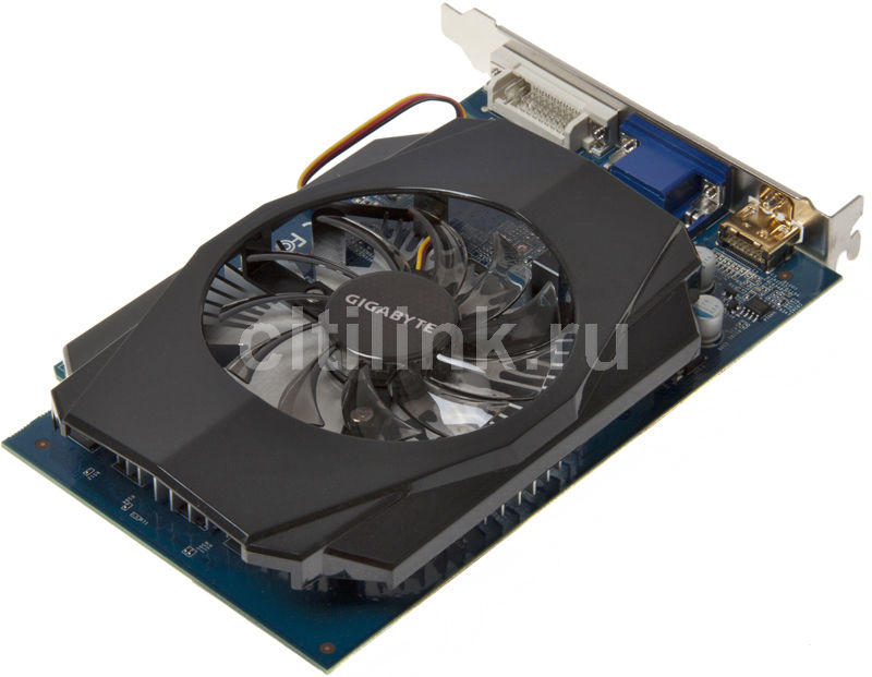 Характеристики Видеокарта GIGABYTE NVIDIA GeForce GT 430 1ГБ DDR3, Ret ...