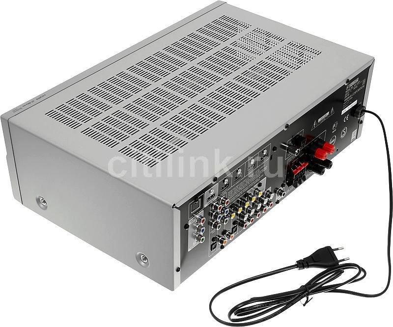 Характеристики AV-ресивер Yamaha RX-V371, серебристый (631093) смотреть ...