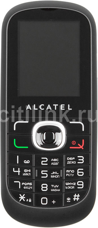 Сотовый телефон Alcatel OT-311, карбон - купить в Ситилинк | 634402