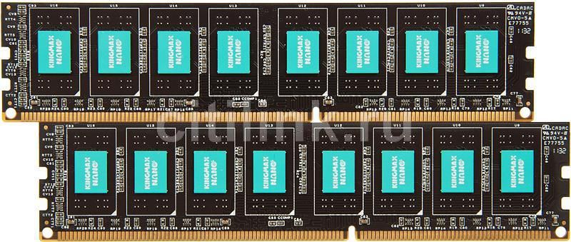 Характеристики Оперативная память Kingmax NANO DDR3 - 2x 4ГБ 2000, DIMM ...