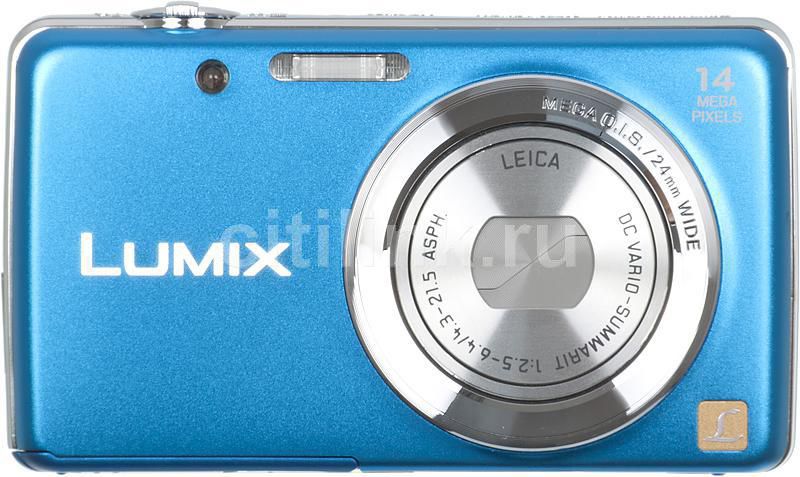 Цифровой фотоаппарат Panasonic Lumix DMC-FS40, синий - купить в ...