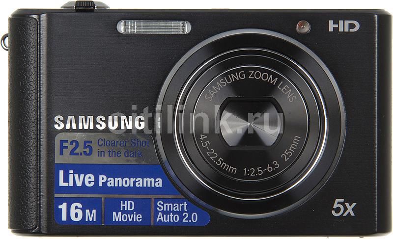 Цифровой фотоаппарат Samsung ST76, черный - купить в Ситилинк | 702512