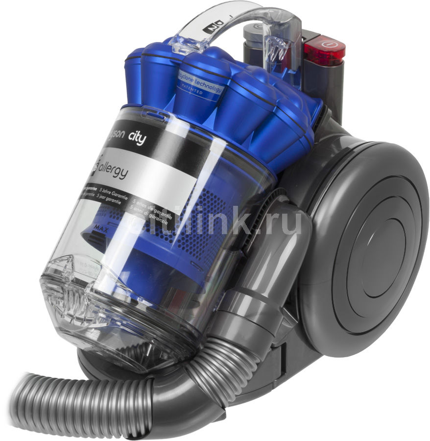 Пылесос Dyson DC26 Allergy, серый/синий - купить в Ситилинк | 710114