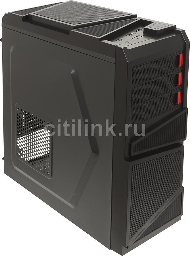 Характеристики Корпус ATX Accord K-01B, Midi-Tower, без БП, черный [acc ...