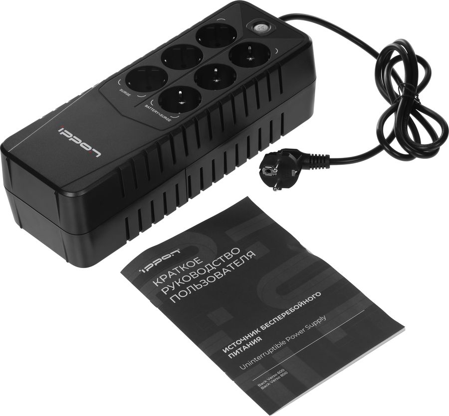 ИБП Ippon Back Verso 800 - купить в Ситилинк | 751623