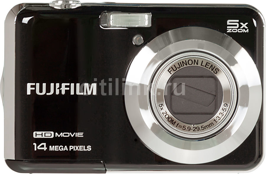 Характеристики Цифровой фотоаппарат Fujifilm FinePix AX600, черный ...