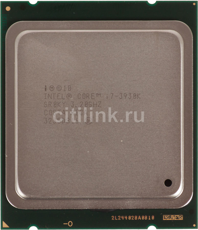 Характеристики товара процессор Intel Core i7 3930K, OEM (773466 ...