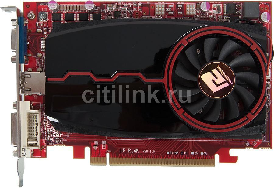 Видеокарта PowerColor AMD Radeon HD 7750 - купить в Ситилинк | 795676