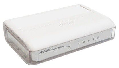 Коммутатор Asus GX1005B 5port 10/100Mbit plastic - купить в Ситилинк ...
