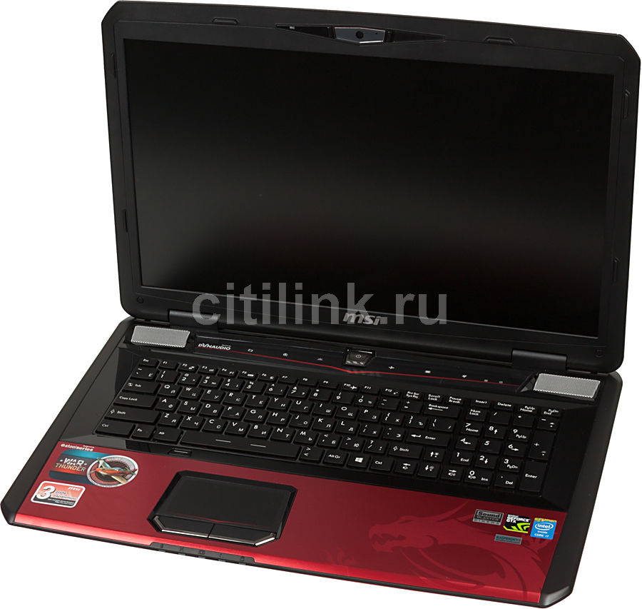 Ноутбук игровой MSI GT70 2OD (Dragon Edition 2)-429RU, 17.3", Intel Core i7 4700MQ, 4-ядерный ...
