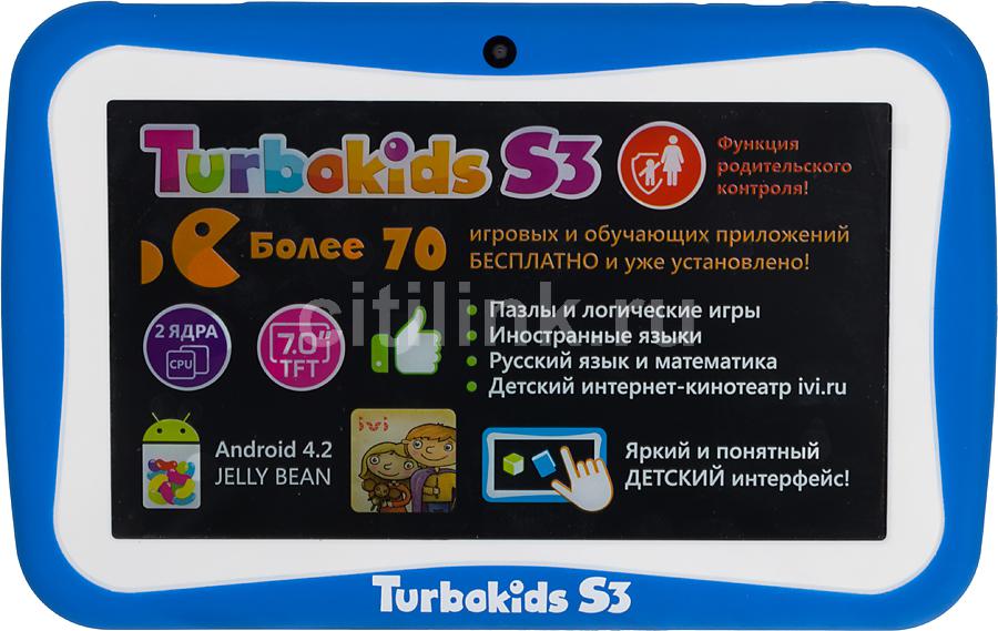 Обзор товара планшет Turbo TurboKids S3, 1GB, 8GB синий (888604) в ...