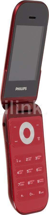 Характеристики товара телефон PHILIPS E320, красный (948411) - интернет-магазин СИТИЛИНК - Москва