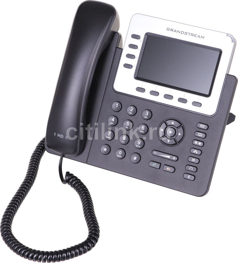 IP телефон Grandstream GXP-2140 - купить в Ситилинк | 956345