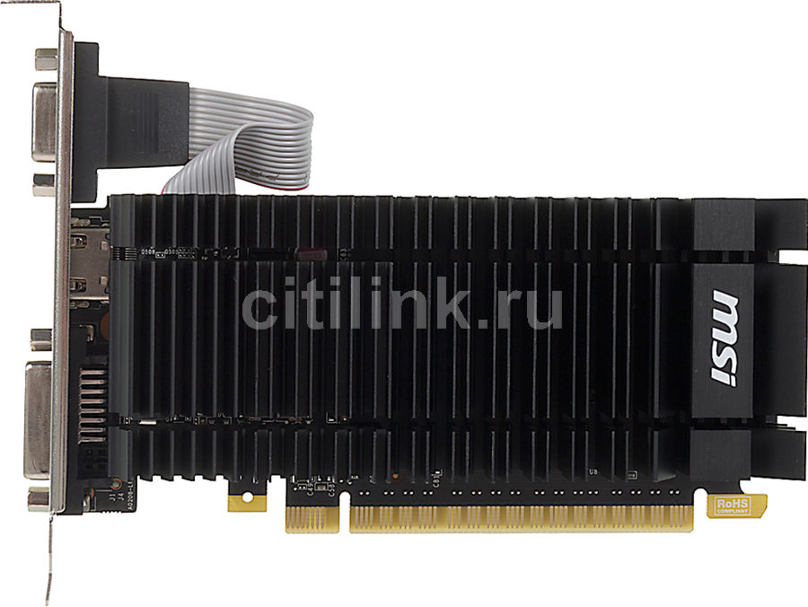 Видеокарта MSI NVIDIA GeForce GT 720 [N720-2GD5HLP] - купить в Ситилинк ...